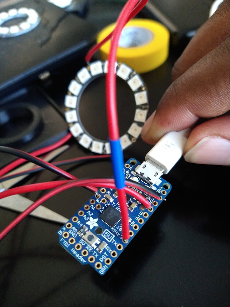 Adafruit Neopixel Ring 16: Potentiometer Not Dimming the Lights ...