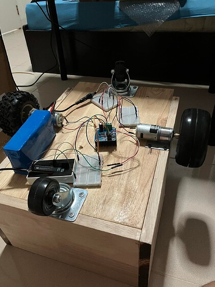 BTS7960 (PWM) 1 of 2 DC motor not spinning ESP32S3 - Motors, Mechanics ...