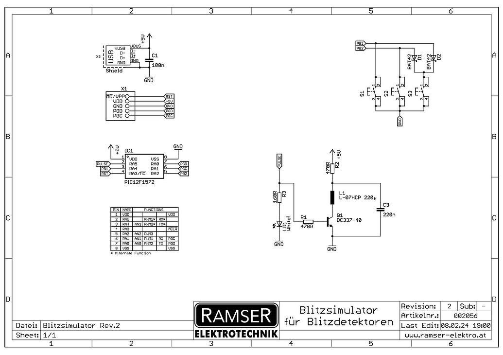 „Blitzsimulator“ lightning / thunderstorm simulator - Showcase - Arduino Forum
