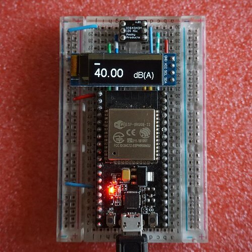 Sonometre connecté (ESP32+ micro I2S) - Réalisations et Projets Finis - Arduino Forum