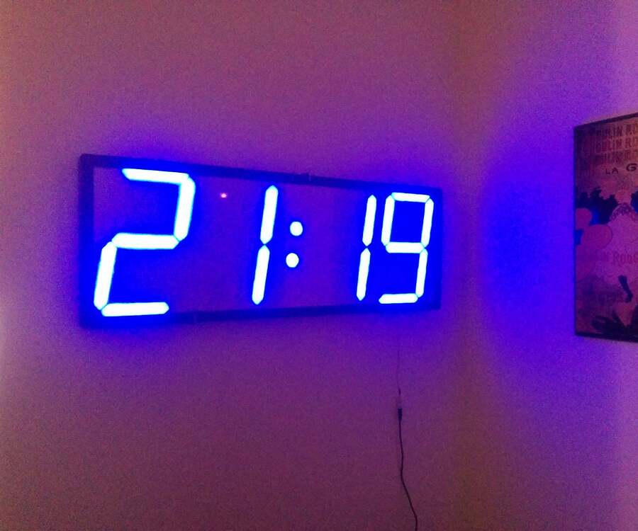 Big, Auto Dim, Room Clock (using Arduino and WS2811) - General Guidance - Arduino Forum