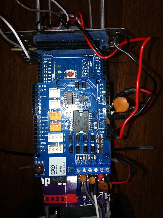 help! sensor failure due to motors - balancing robot almost working - General Guidance - Arduino ...