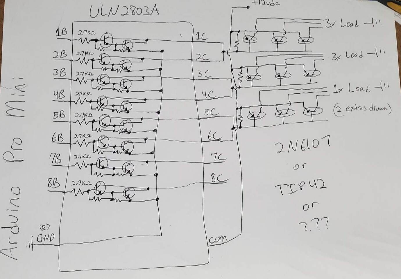 High Current High Side Switching - General Electronics - Arduino Forum