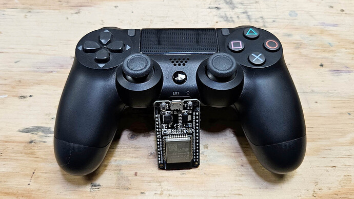 Ps4 controller esp32 rc car - Programming - Arduino Forum