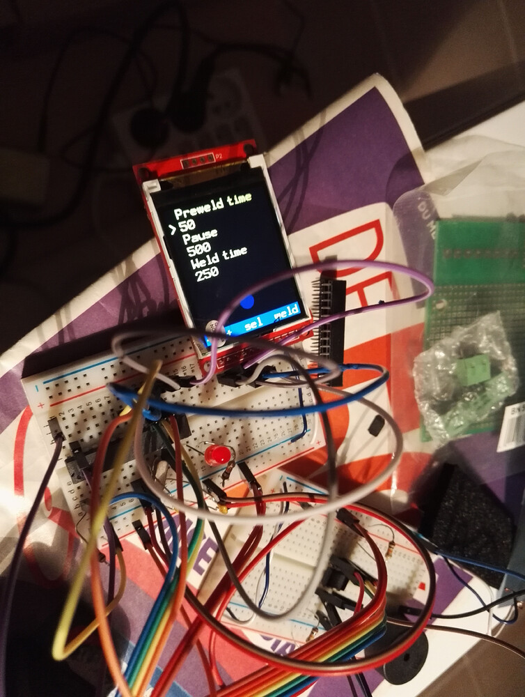 Questions about Arduino spot welder controller - Page 6 - General Guidance - Arduino Forum