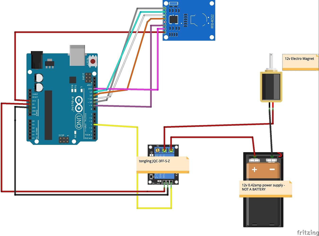 Electromagnet Relay Help - Project Guidance - Arduino Forum