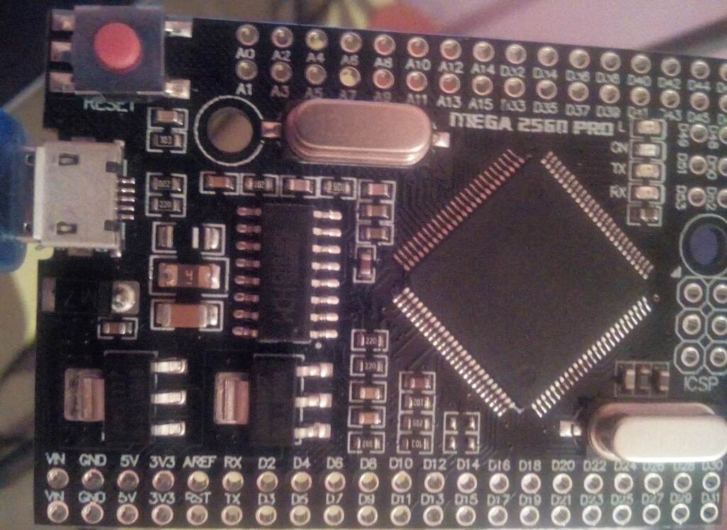 Arduino mega 2560 pro embed heating after 1 minute - IDE 1.x - Arduino ...