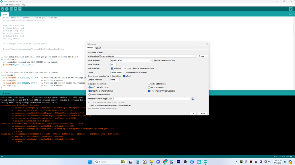 ARDuino is not taking any code i give it - Uploading - Arduino Forum