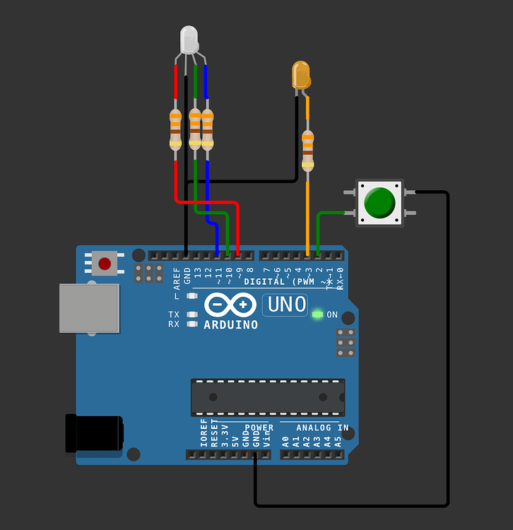 LED RGB avec interrupteur - Français - Arduino Forum