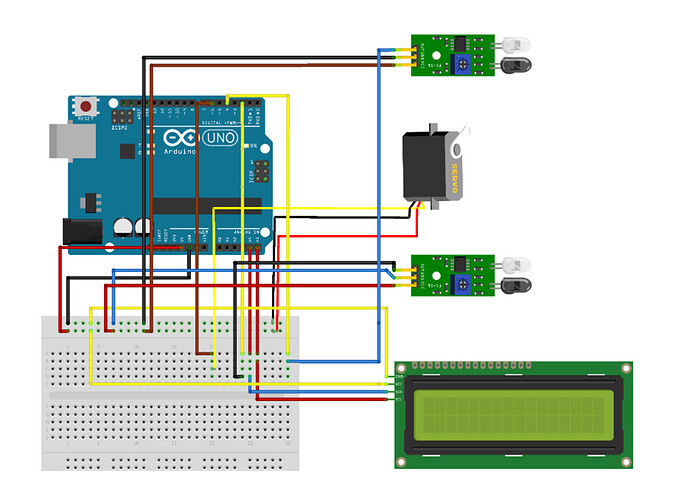 16*2 LCD Showing a 16 dot but not displaying a msg - Displays - Arduino ...