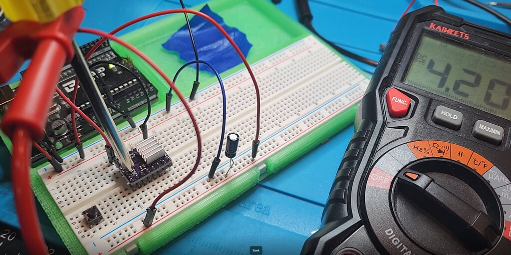 DRV8825 Setting vRef Issues with High Voltage - Motors, Mechanics ...