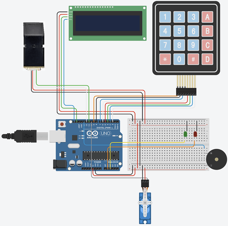Safe using arduino with keypad and finger print reader - Product Design - Arduino Forum