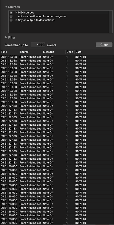Using CD4021 Daisy Chain (not matrix) to Send noteOn and noteOff Messages - Audio - Arduino Forum