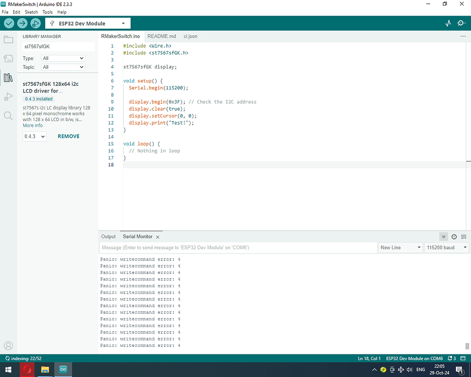 ST7567S with ESP32 without PSRAM - Displays - Arduino Forum
