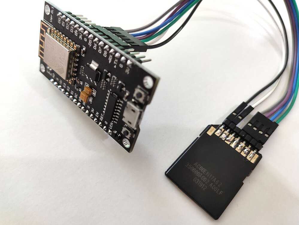 [SOLVED] NodeMCU-SDCARD conflicts with I2C-RTC - Networking, Protocols, and Devices - Arduino Forum