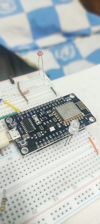 Using LDR ESP8266 Nodemcu LED Blinking - General Guidance - Arduino Forum