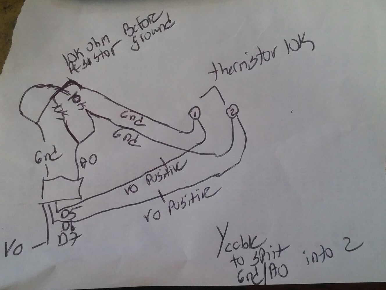NodeMcu 1 analog pin, multiple thermistors reading problem - Sensors - Arduino Forum