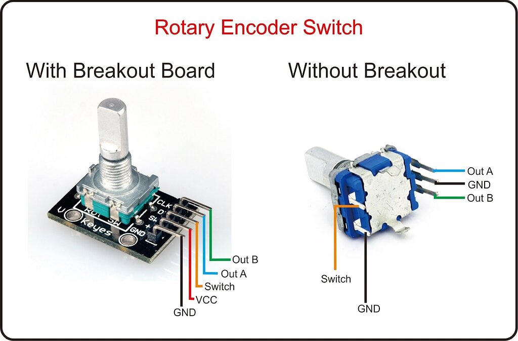 360 Rotaryencoder Und 4051 Multiplexer Page 2 Deutsch Arduino Forum 