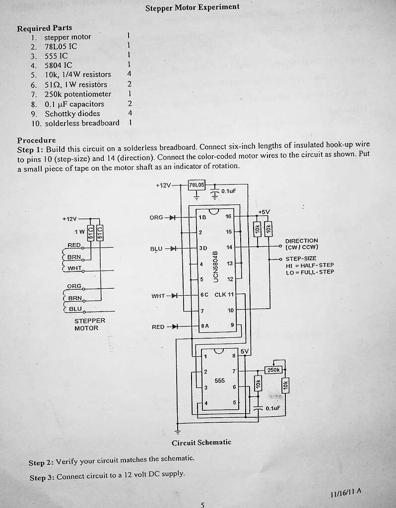 UCN5804b Stepper Motor Driver - General Guidance - Arduino Forum