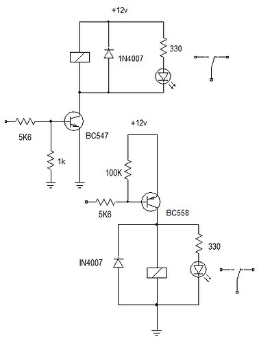 Controlling a relay from a transistor. - General Electronics - Arduino ...
