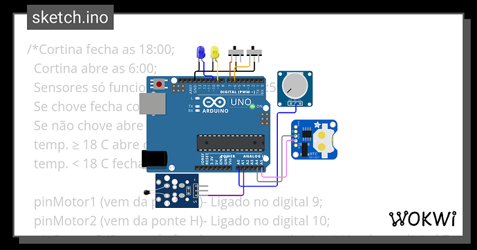 3 módulos em um só arduino - Português - Arduino Forum
