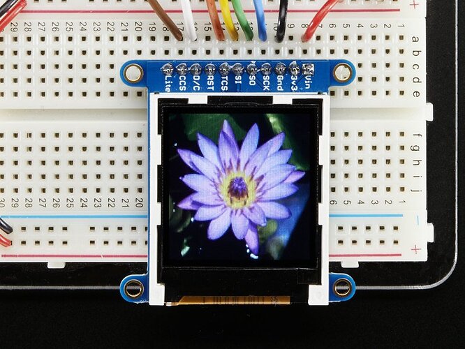 Displaying colour bitmaps on TFT display / Clear Display - Displays - Arduino Forum