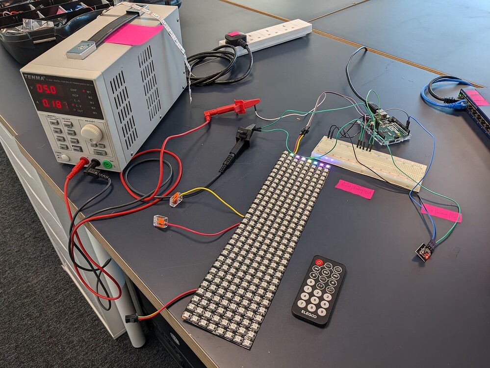 Scaling up Neopixels and InfraRed - General Guidance - Arduino Forum