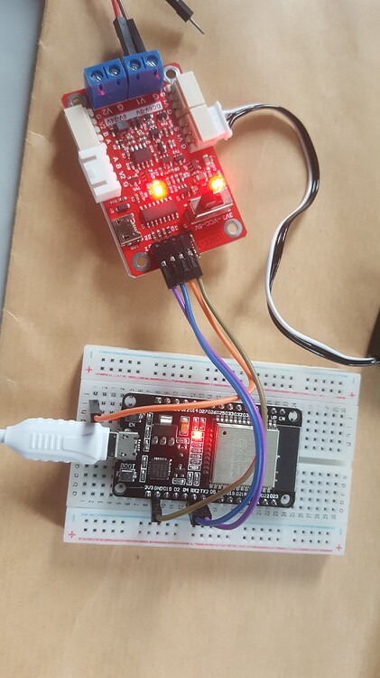 How to connect ESP-32 to Feetech URT-1 to control SCS serial bus servos ...