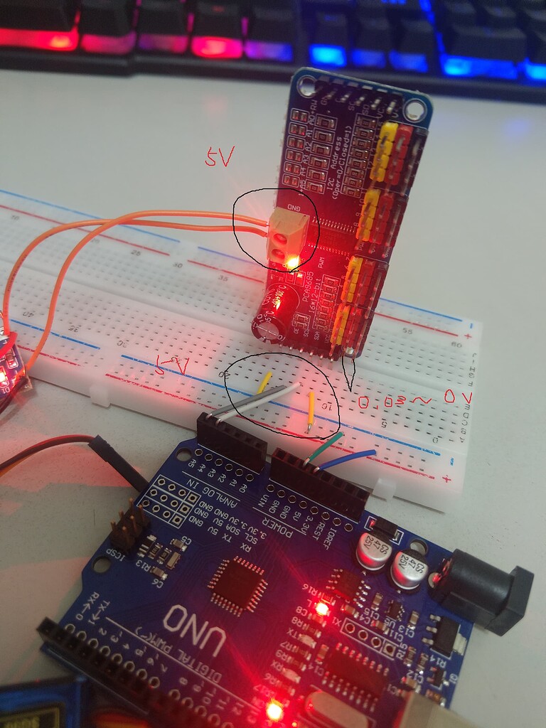 Problem With Pca9685 Programming Arduino Forum