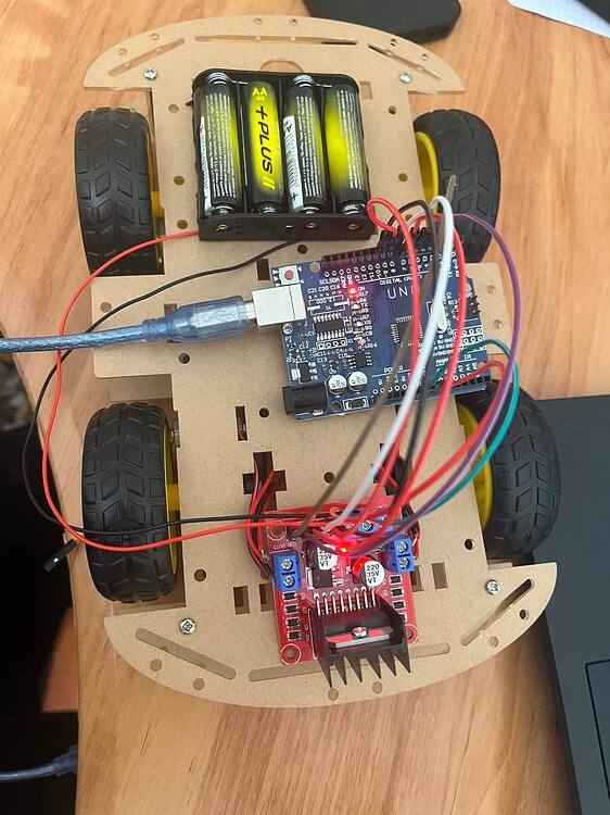 Arduino L298N + 4 motors problem - Motors, Mechanics, Power and CNC - Arduino Forum