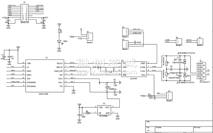 MCP2518FD CAN module - Networking, Protocols, and Devices - Arduino Forum