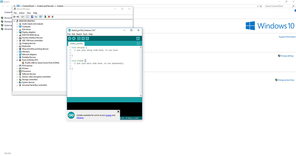 Windows 10 Serial COM problem - IDE 1.x - Arduino Forum