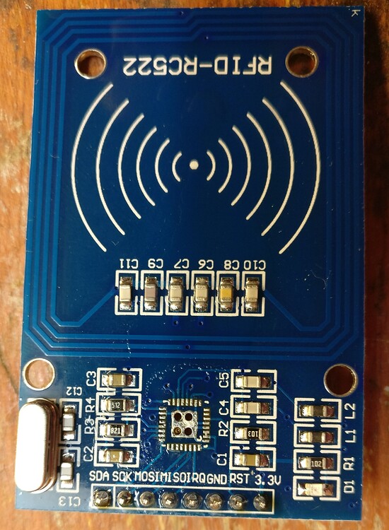 RC522 RFID-RC522 Switching SPI to UART interface or i2c ! POSSIBLE ...