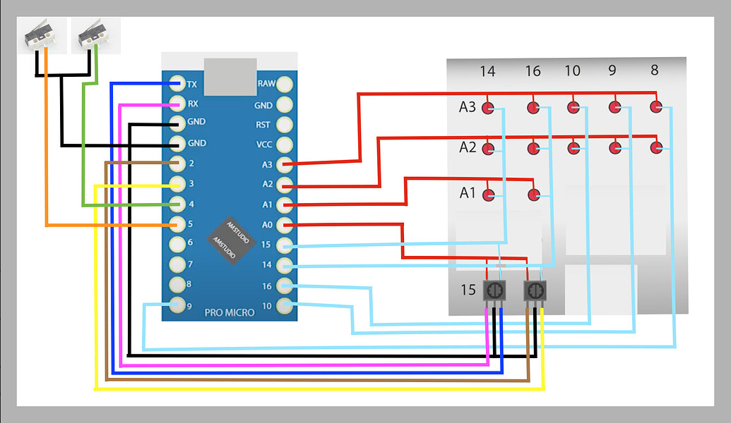 Arduino Micro - Belegung für Simracing Wheel - Deutsch - Arduino Forum