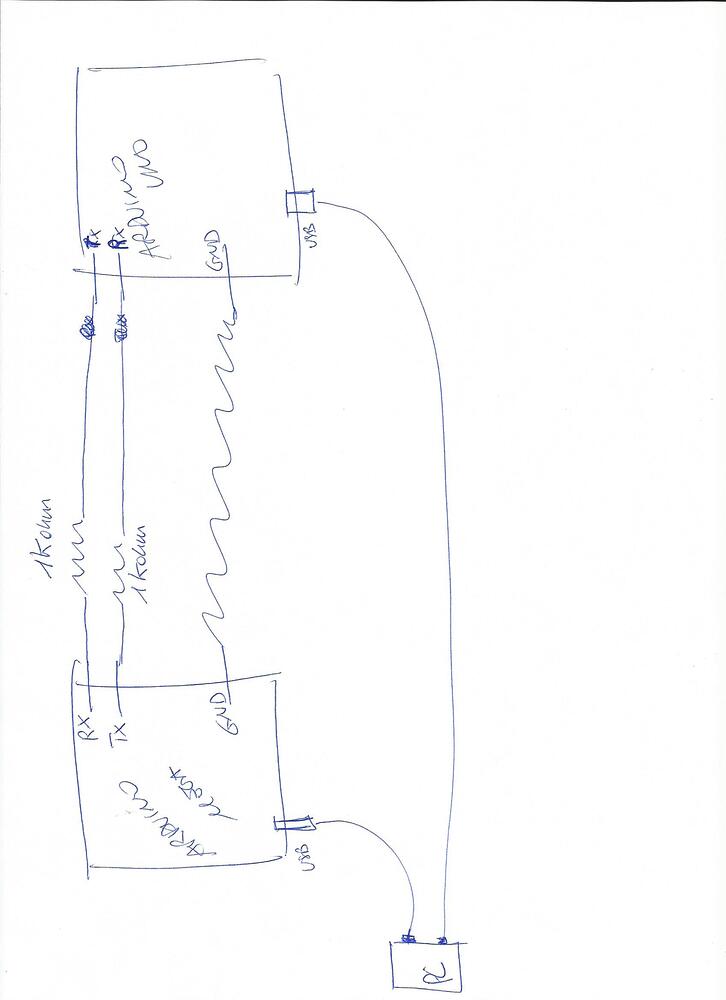 Comunicazione tra due Arduino - Hardware - Arduino Forum