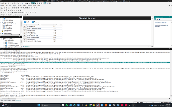 Issues with finding library - PLC IDE - Arduino Forum