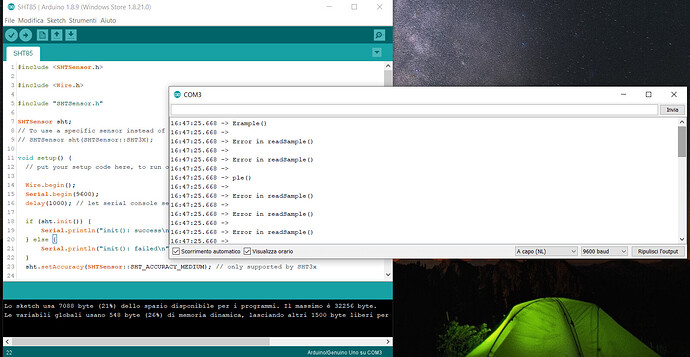 Sht85 assemblage - Networking, Protocols, and Devices - Arduino Forum