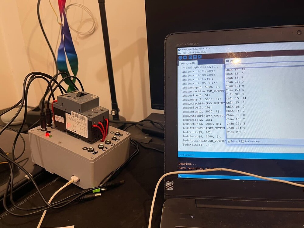 PWM signal noise on ESP32 - General Guidance - Arduino Forum