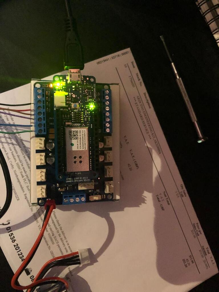 MKR Motor Carried Red Light - IDE 1.x - Arduino Forum