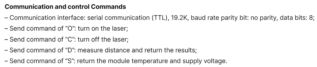 How do I use the Sensor laser distance LDBA B182 ? - Programming - Arduino Forum