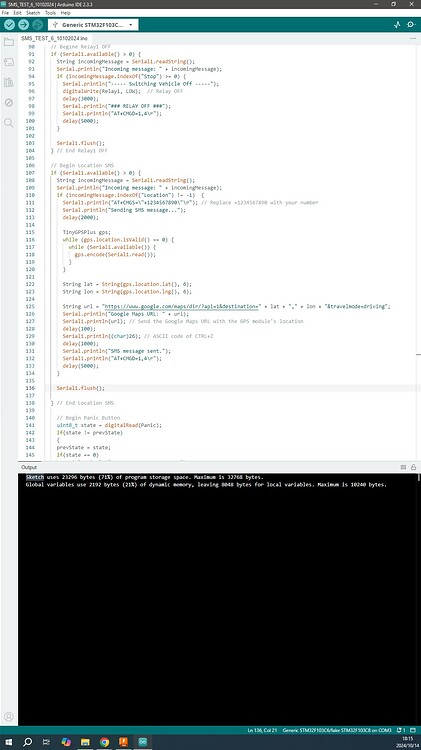 A9G with STM32 Blue Pill - General Guidance - Arduino Forum