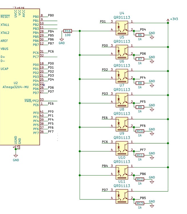 Multiplexing Leds Of Optical Sensors Project Guidance Arduino Forum 