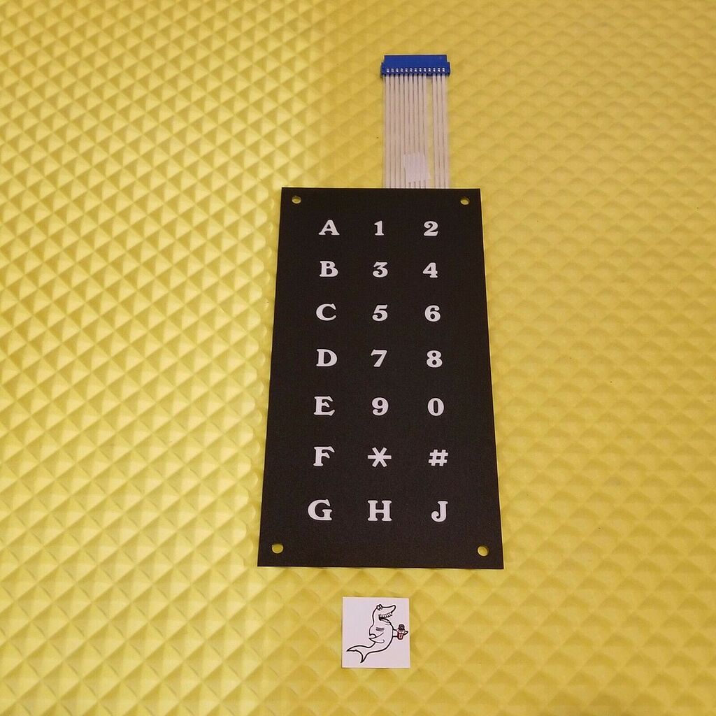 using old vending machine touch pad to control LEDs - General Guidance ...