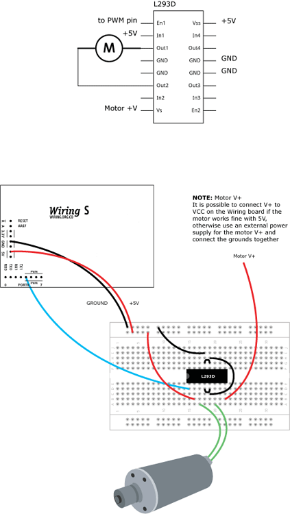 motor driver (L293D ic) interfacing with arduino uno - Motors ...