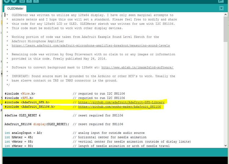 Analog VU Meter - I2C OLED SH1106 - OLEDMeter Animation - Page 2 - Showcase - Arduino Forum