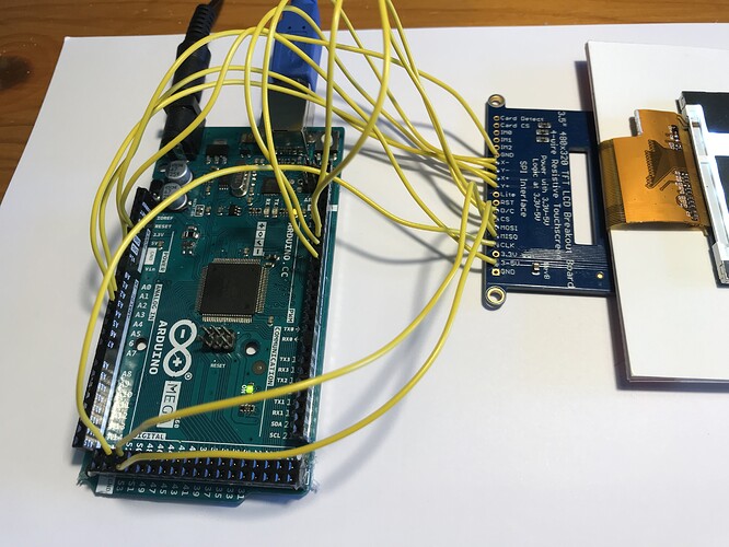 Adafruit HX8357D Display / Mega 2560 - Displays - Arduino Forum