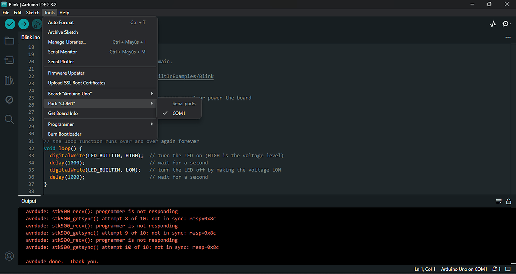 Error pops up when I try to use my Arduino - Uploading - Arduino Forum