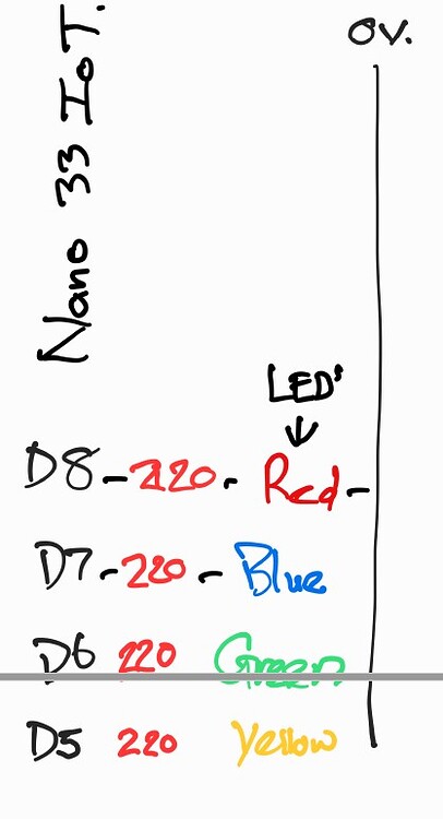 Differing voltages on pin D7 and D8D6D5 - General Electronics - Arduino ...
