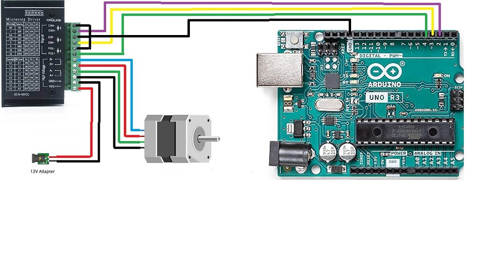 NRF24L01 and Stepper Motor - Programming - Arduino Forum