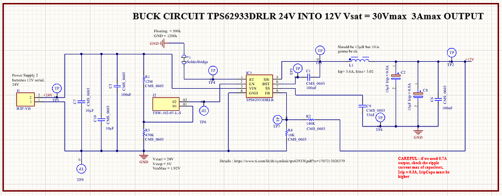 Filter capacitor and rejection/ripple current - General Electronics - Arduino Forum